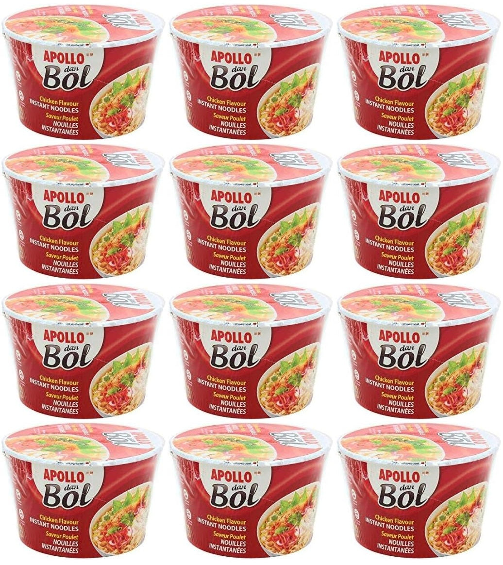 12 x Apollo Cup Noodles Beef - 85G